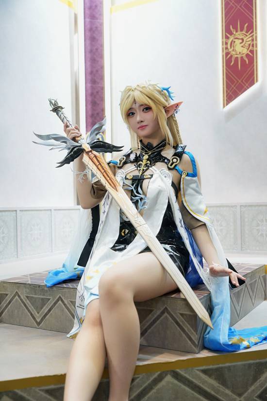 BW卡提希娅韩援Coser入驻B站 震惊收到超多礼物