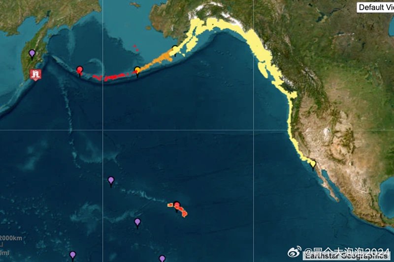 俄罗斯8.8级地震引发美日海啸警报，夏威夷紧急撤离