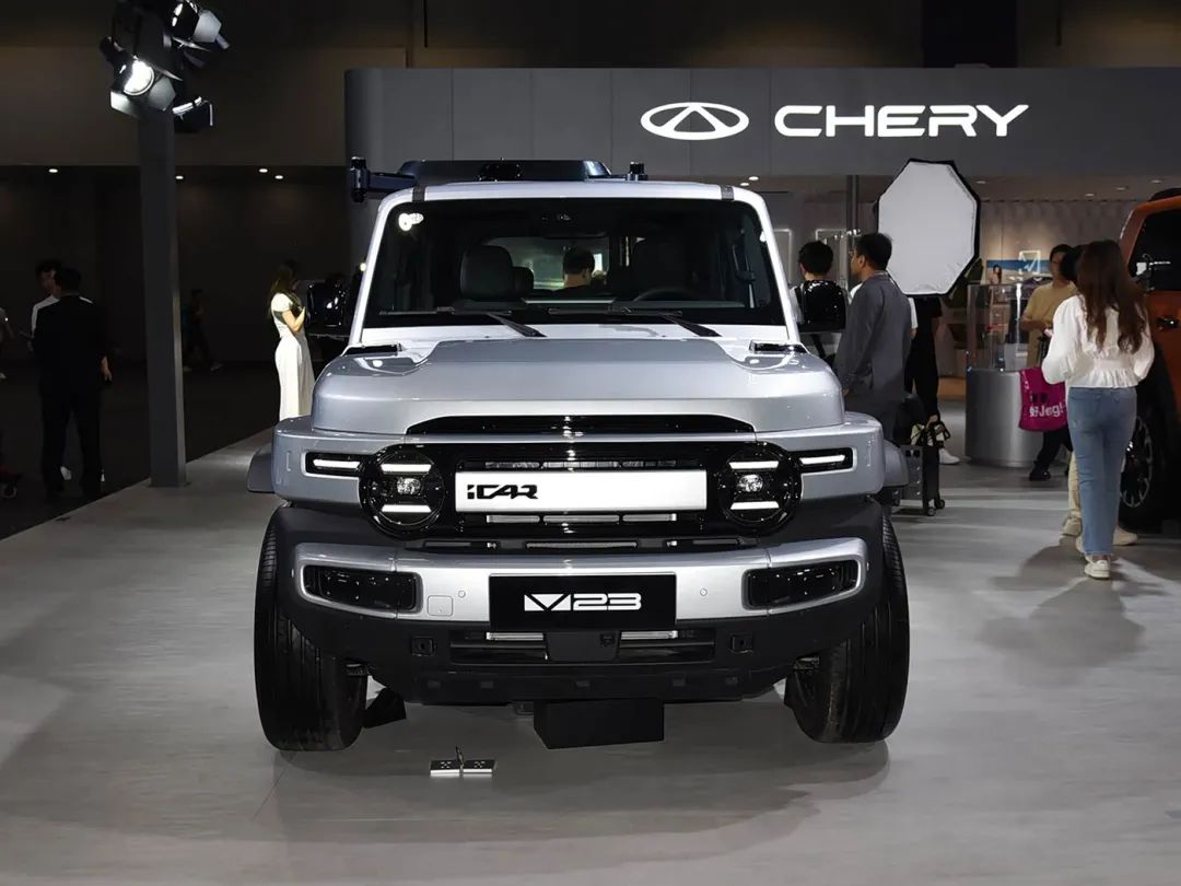 中大型越野SUV！iCAR V27首发亮相-新浪汽车