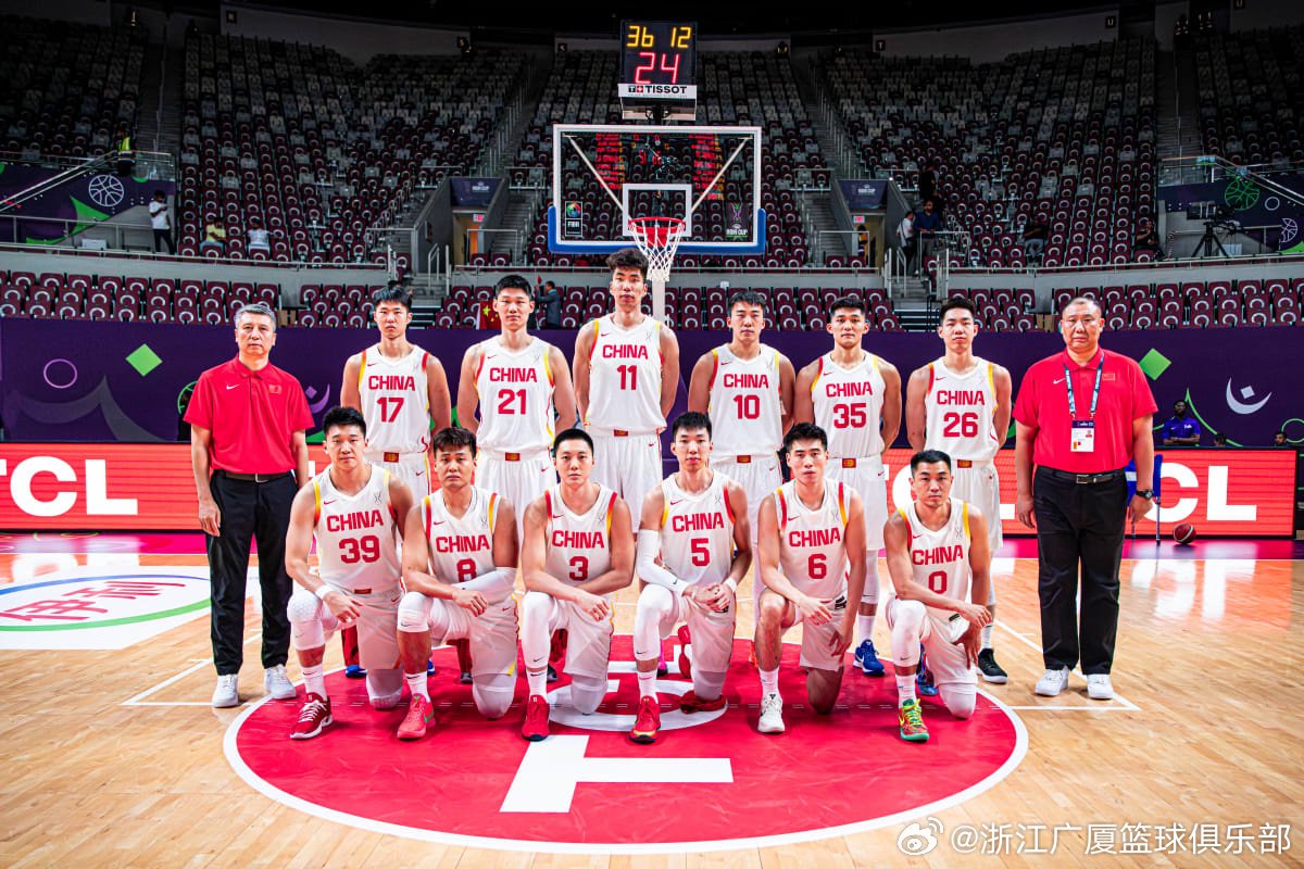 今晚！cctv5+直播中国男篮vs韩国，胡明轩等cba球员冲击亚洲杯4强