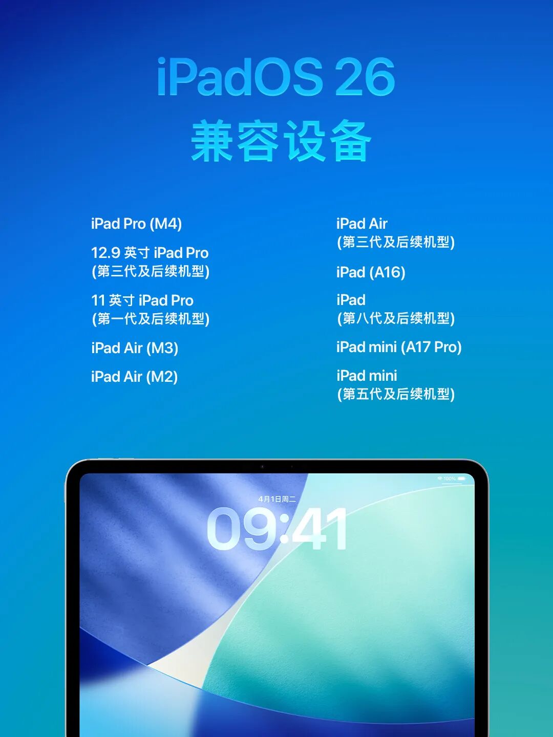 【系统】iOS26/iPadOS26正式版9.16推送 你打算升级吗？|设计|设计|ipad_手机新浪网
