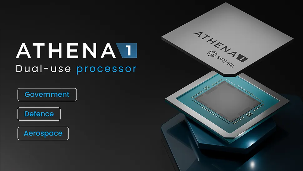 欧洲芯片破局者SiPearl发布Athena1，80核主权处理器兼顾军民用途，计划2027年商用|欧洲芯片法案|欧洲|处理器_新浪科技_新浪网