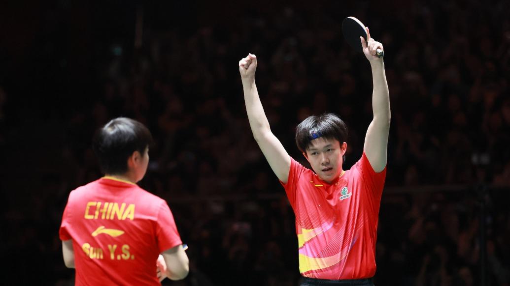 冠军属于中国乒乓全队！王楚钦：冠军背后是很多人付出的努力