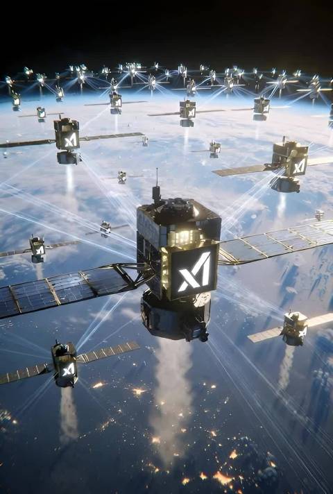 马斯克拟建近地轨道AI算力卫星群，助力人类迈向II型文明|行星|行星算力中心|SpaceX|地球|延迟_新浪新闻