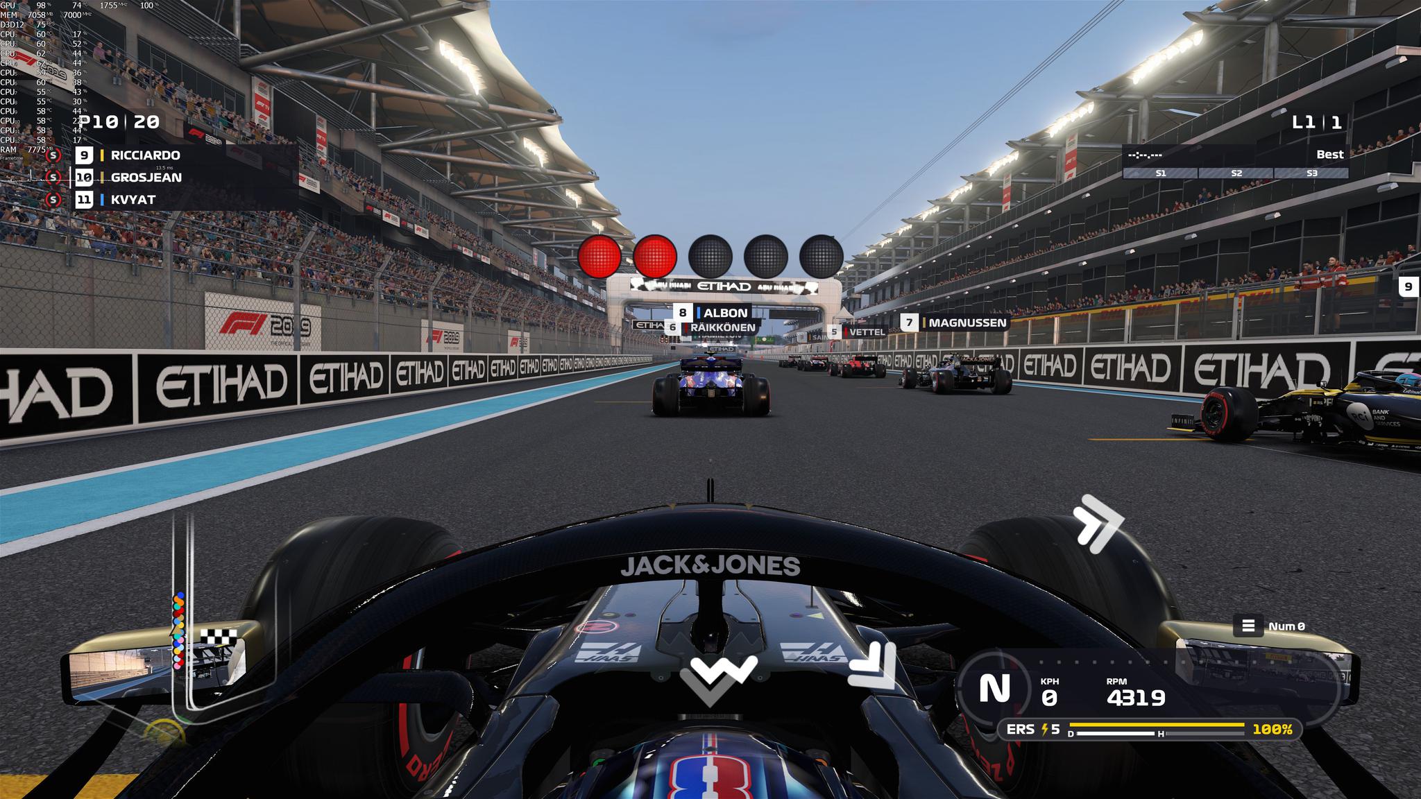 《F1 2019》是迄今为止画面最好的F1赛车游戏_自媒体_新浪游戏_新浪网