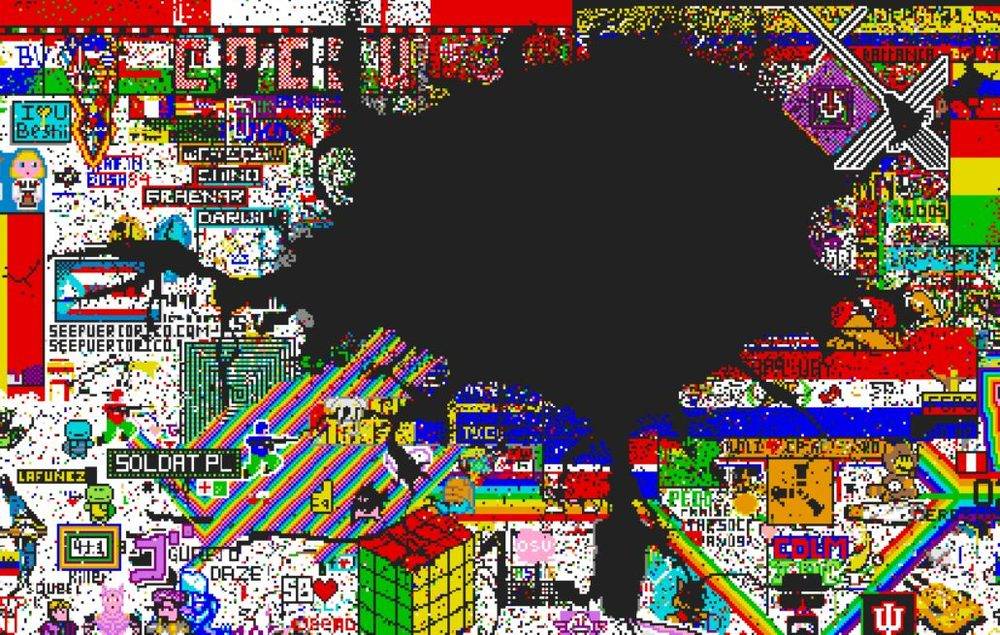 Reddit社交实验：百万用户共同作画的“并行生产”的新想象|Reddit|维基百科_新浪科技_新浪网