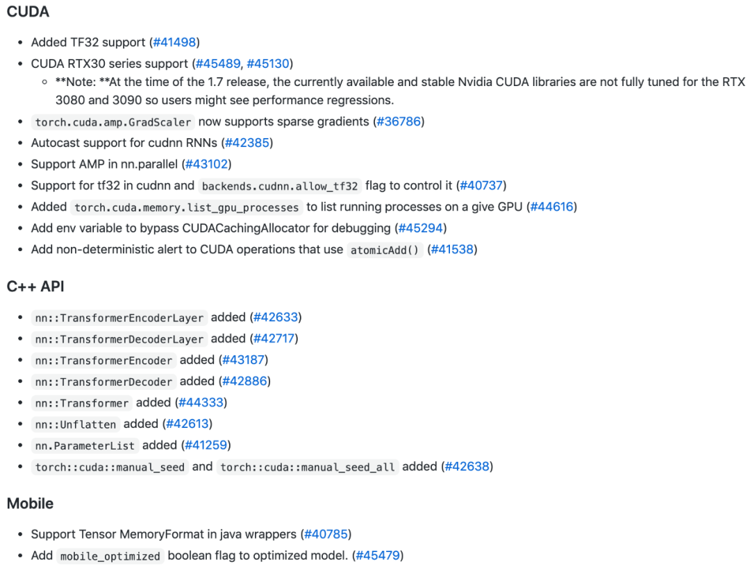 PyTorch 1.7发布，支持CUDA 11、Windows分布式训练|Java|RPC|稳定_新浪科技_新浪网