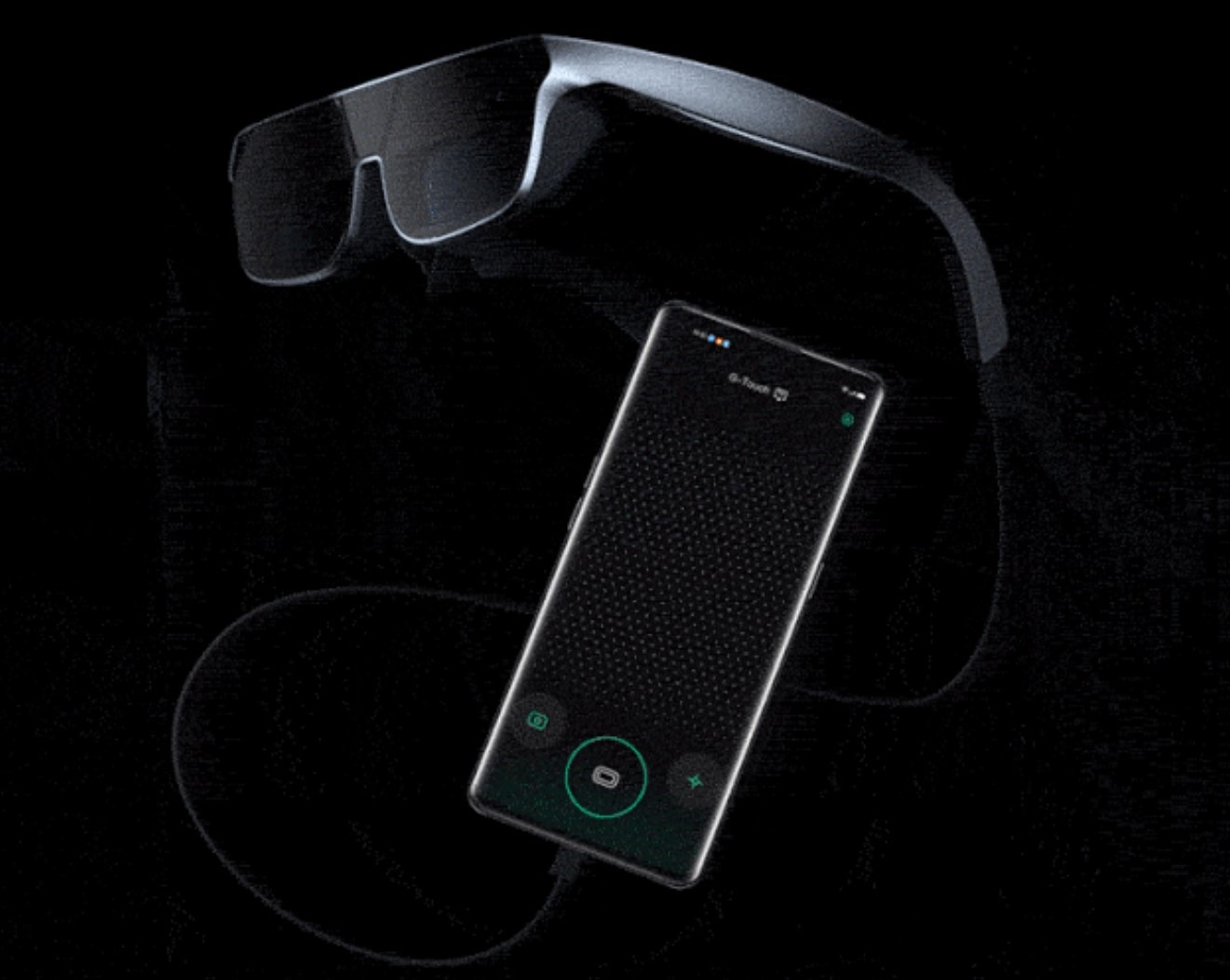 OPPO AR Glass 2021 正式发布：全新分体式设计，等效 3 米外观看 90 寸巨幕|开发者|OPPO|体验_新浪科技_新浪网