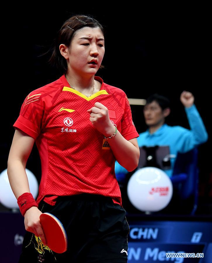 China's Chen, Sun set up ITTF Finals semifinal clash_手机新浪网