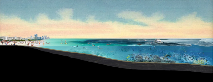 OMA不同寻常的人工礁石和水下公园将为浮潜者提供阶梯_新浪科技_新浪网