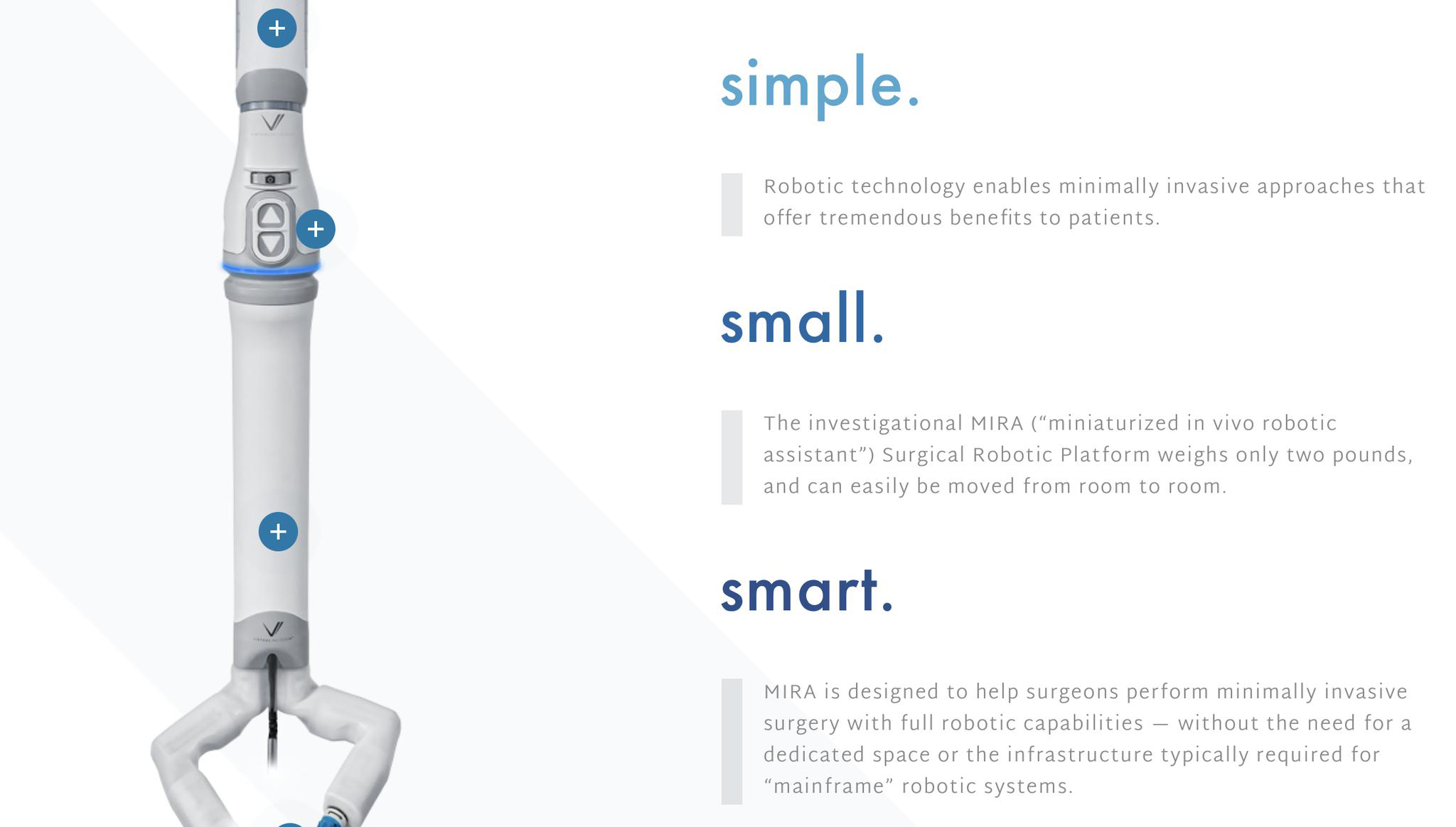 「Virtual Incision Corporation」获 2000 万美元融资，用于开发其腹部手术机器人|机器人|MIRA_新浪科技_新浪网