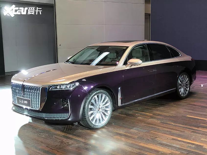 3.0T V6+双色车身，红旗H9正式发布，气场比A6L和E级强大多了！-新浪汽车