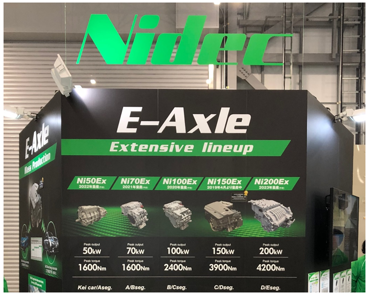 日本电产（Nidec）的电动汽车用驱动马达系统（E-Axle）系列之 200kW与50kW两款产品问世_手机新浪网