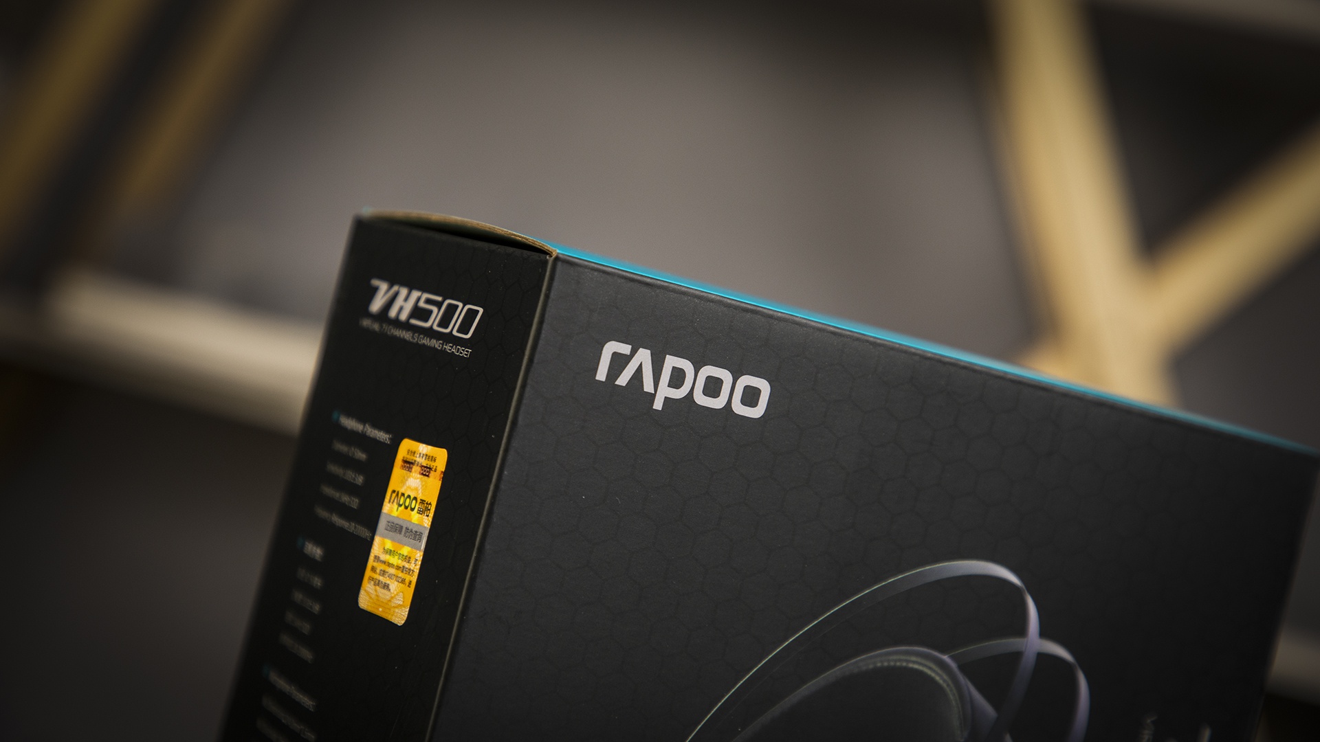 流光RGB 雷柏VH500虚拟7.1声道游戏耳机赏析__财经头条