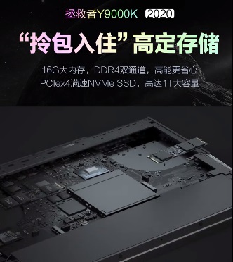 联想2020款拯救者Y7000/R7000搭载16GB内存，双M.2 SSD插槽_手机新浪网