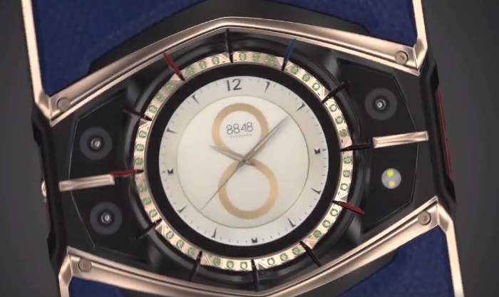 8848 M6 系列 5G 手机视频演示：合成红宝石按键，钛合金镀18K金|8848|5G_新浪科技_新浪网