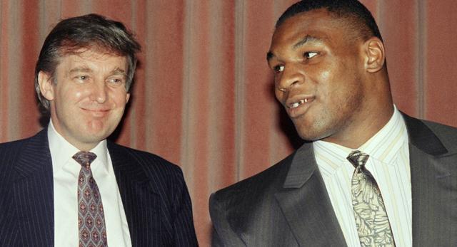 一龙危险了！特朗普观看泰森训练，盛赞宝刀不老：迈克，继续猛击_手机新浪网