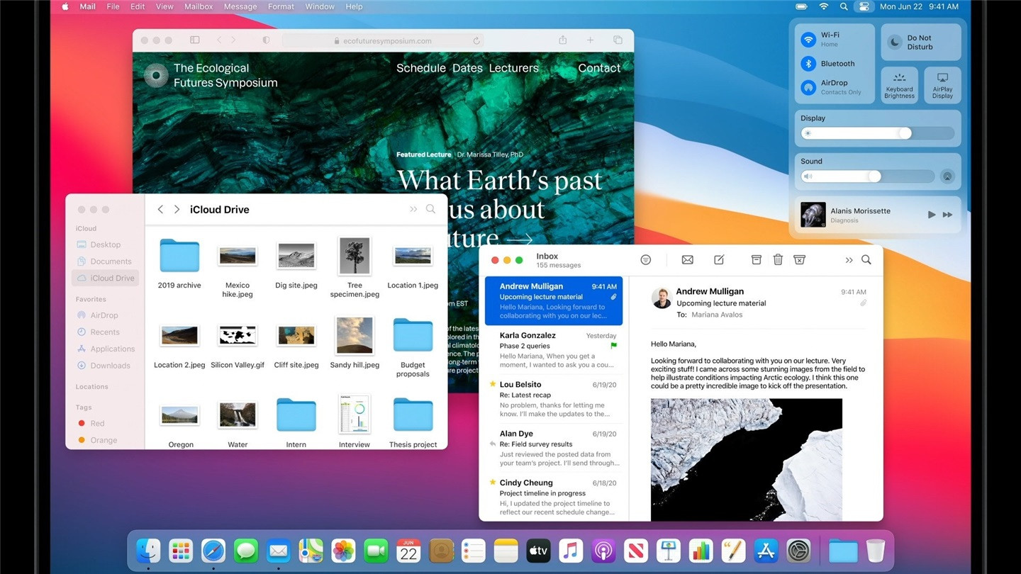 苹果 macOS Big Sur 正式发布：全新控制中心、通知中心|macOS|Mac_新浪科技_新浪网