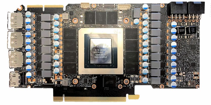 英伟达GeForce RTX 3090/3080 PCB参考设计曝光：集成度超高|GeForce|英伟达_新浪科技_新浪网