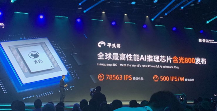 阿里含光800 AI处理器高调亮相 三大场景落地性能比GPU高4-11倍_手机新浪网