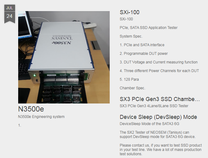 Neosem定于明年向三星美光英特尔提供PCIe 5.0 SSD测试设备|PCIe|英特尔|三星_新浪科技_新浪网