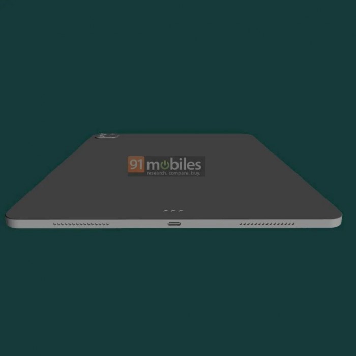 [图]2021款iPad Pro渲染图曝光：边框更窄 或为苹果首款5G平板|5g|华为平板_新浪科技_新浪网