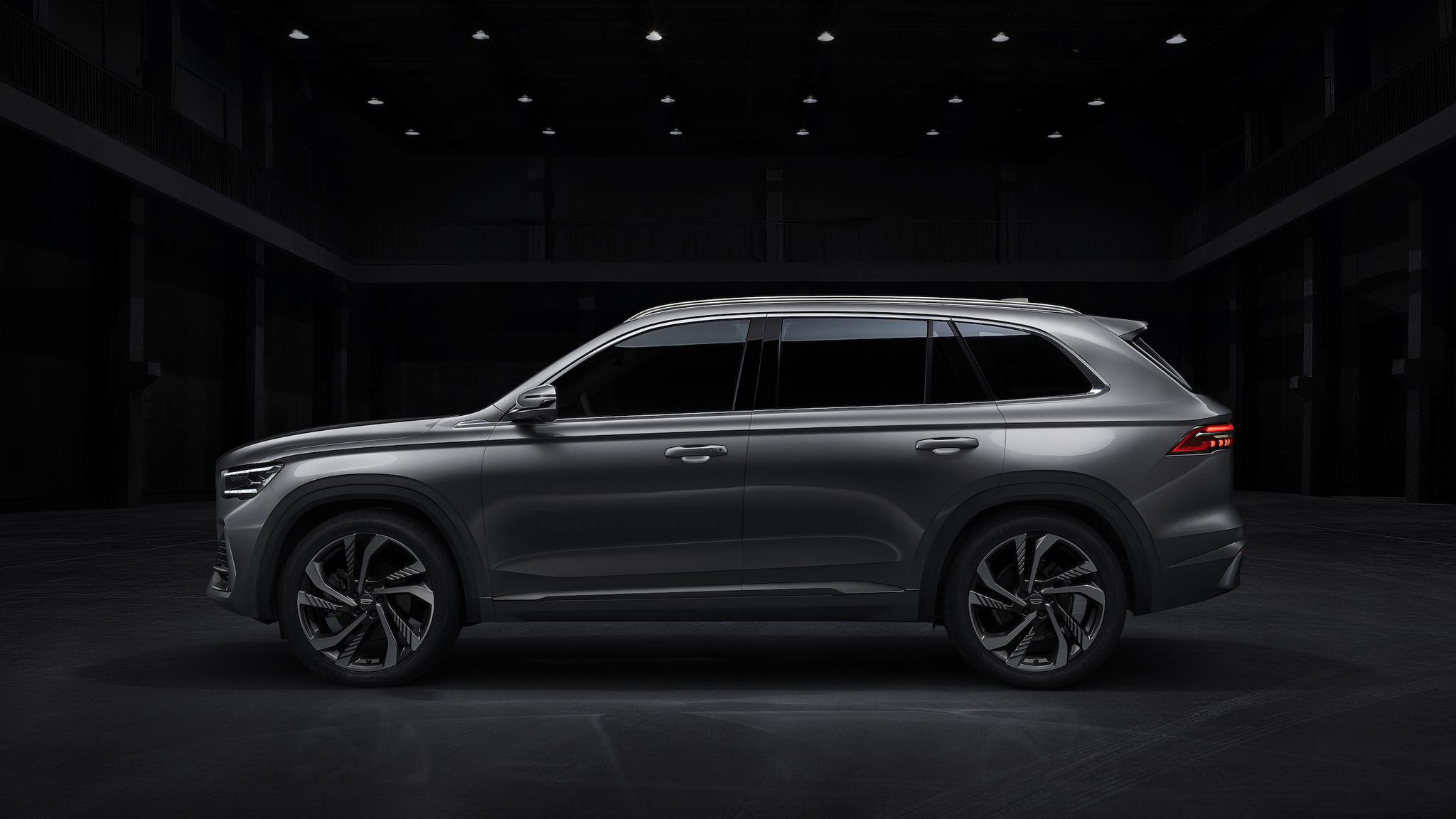 科技吉利4.0时代的全新设计理念，吉利KX11官图首次曝光_手机新浪网