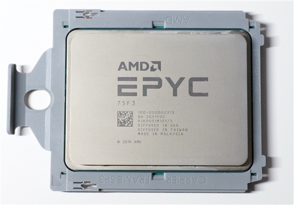 AMD第三代EPYC官方美图赏：掀开顶盖 叹为观止|美图|EPYC|CPU_新浪科技_新浪网