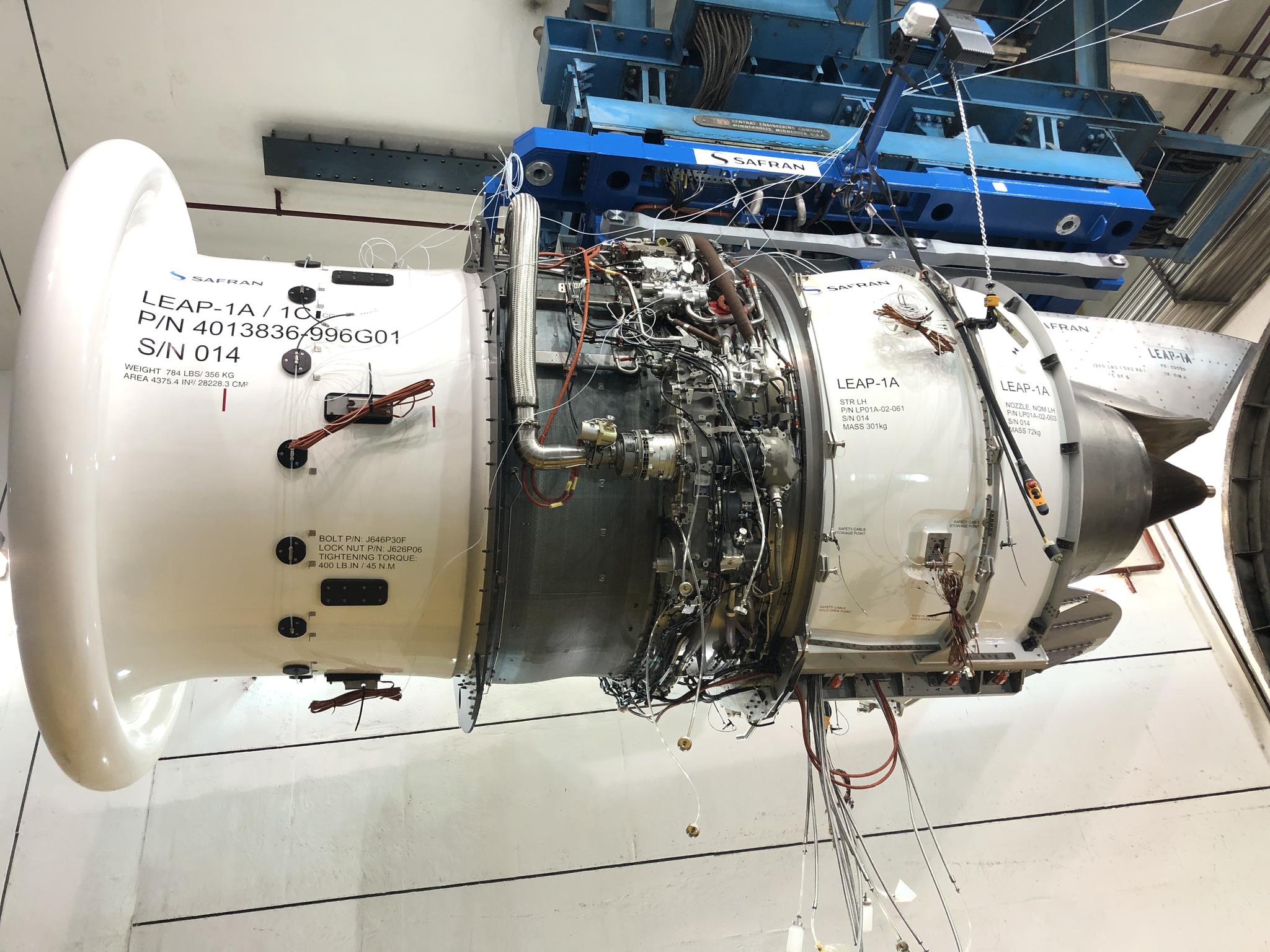 四川国际航空发动机维修公司完成LEAP-1A台架标定试车|四川_新浪财经_新浪网