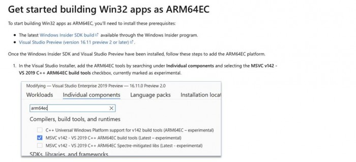 微软宣布ARM64EC 帮开发者移植Win32应用到Windows 11 on ARM_手机新浪网