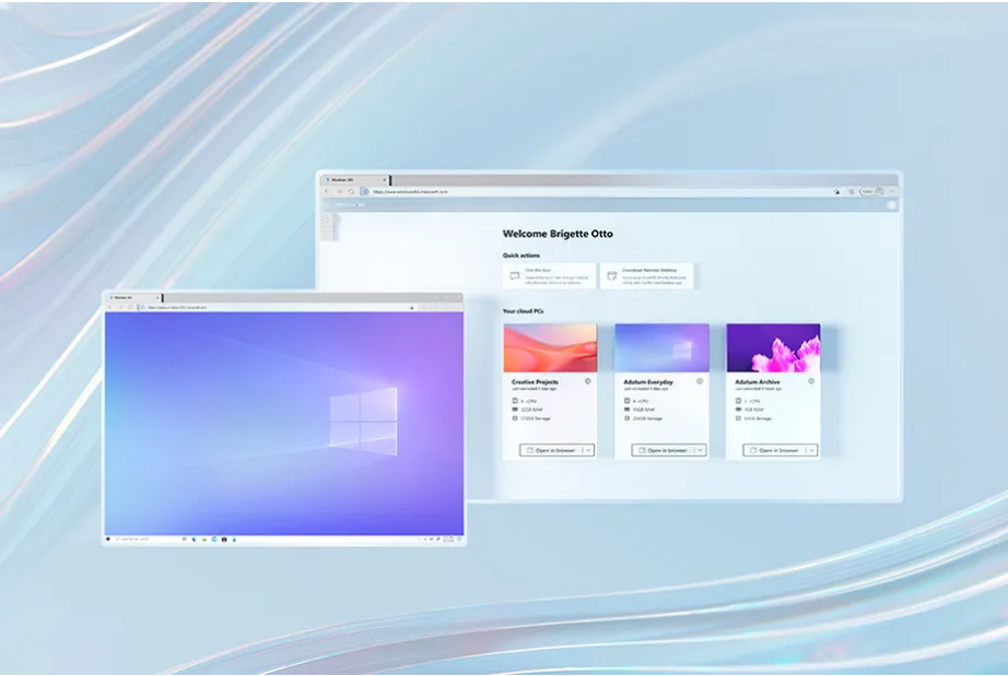 微软发布Windows 365云电脑，随时随地用上Windows PC_手机新浪网