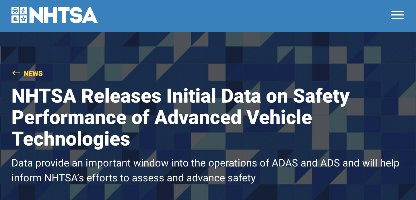 NHTSA发布自动驾驶事故调查报告 特斯拉占数据七成|NHTSA_新浪财经_新浪网