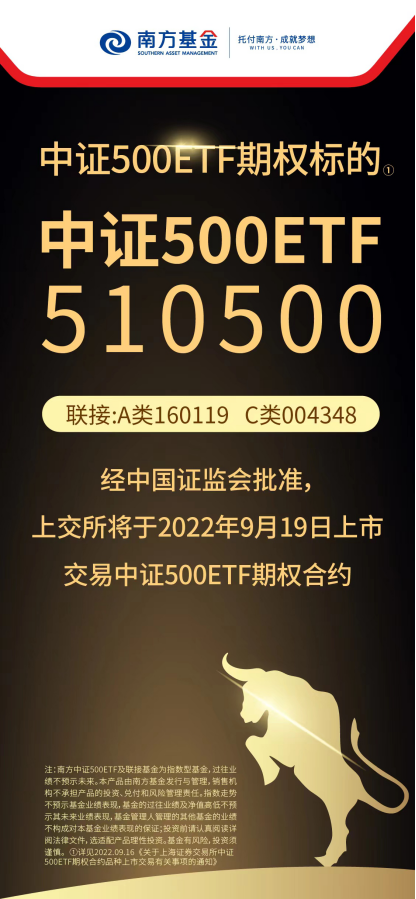 又一“对冲工具”下周一上市！中证500ETF期权登场，南方、嘉实旗下ETF入选期权标的，一大波流动性将至？_手机新浪网