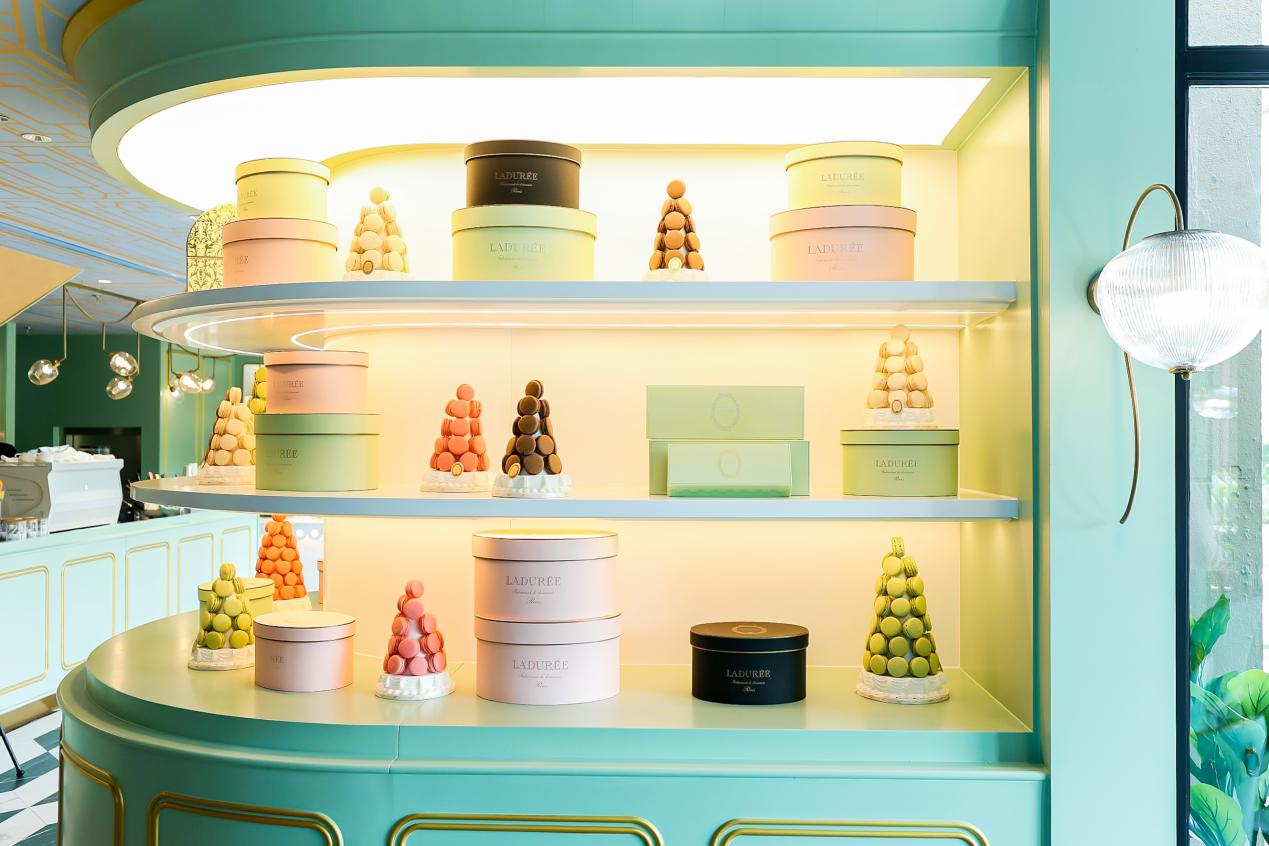 Ladurée菈朵芮上海商城旗舰店盛大开业|上海市|甜品|马卡龙_新浪新闻