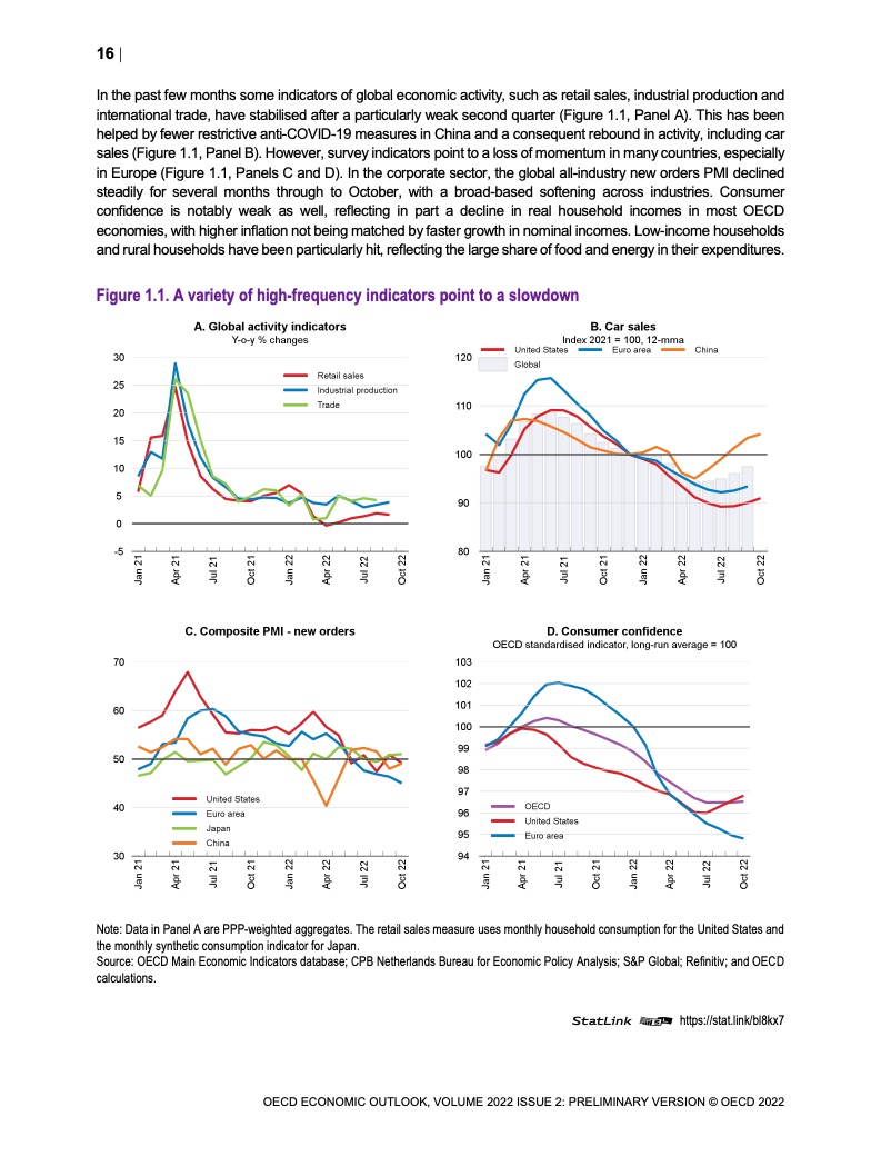 OECD：2022年全球经济展望报告–11月刊|OECD|经合组织|全球经济_新浪科技_新浪网