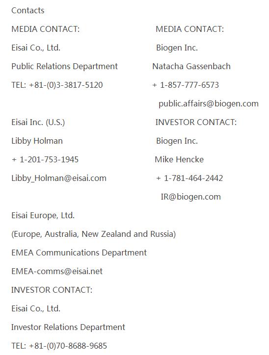 卫材发布仑卡奈单抗验证性III期Clarity-AD研究全部结果|疾病_新浪新闻