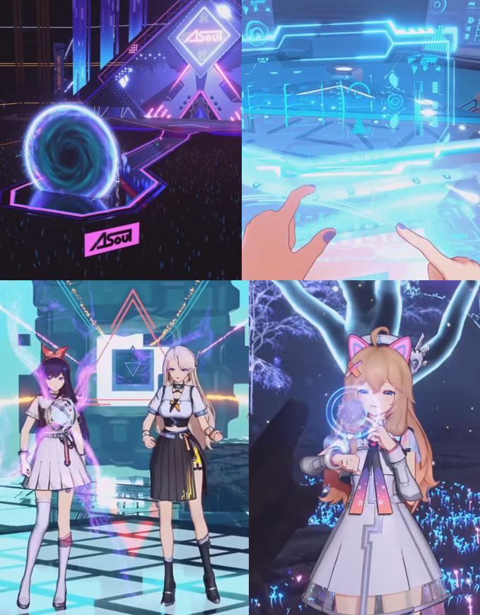 Asoul两周年直播1小时2万舰，呈现虚拟偶像直播顶级舞台|直播_新浪新闻