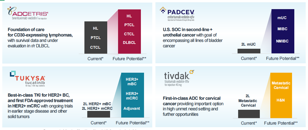 ADC龙头Seagen：营收20亿美元，增长25%|美元_新浪财经_新浪网