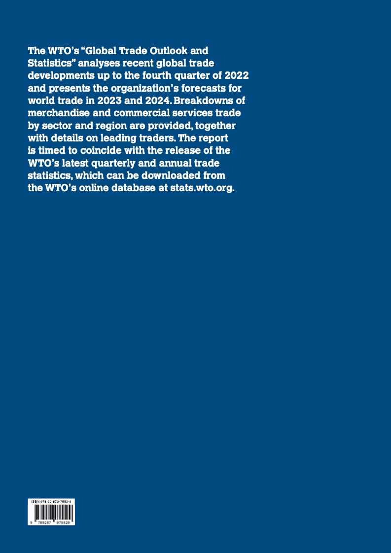 WTO：全球贸易展望和统计报告（2023年4月）|世贸组织|WTO|全球贸易_新浪科技_新浪网