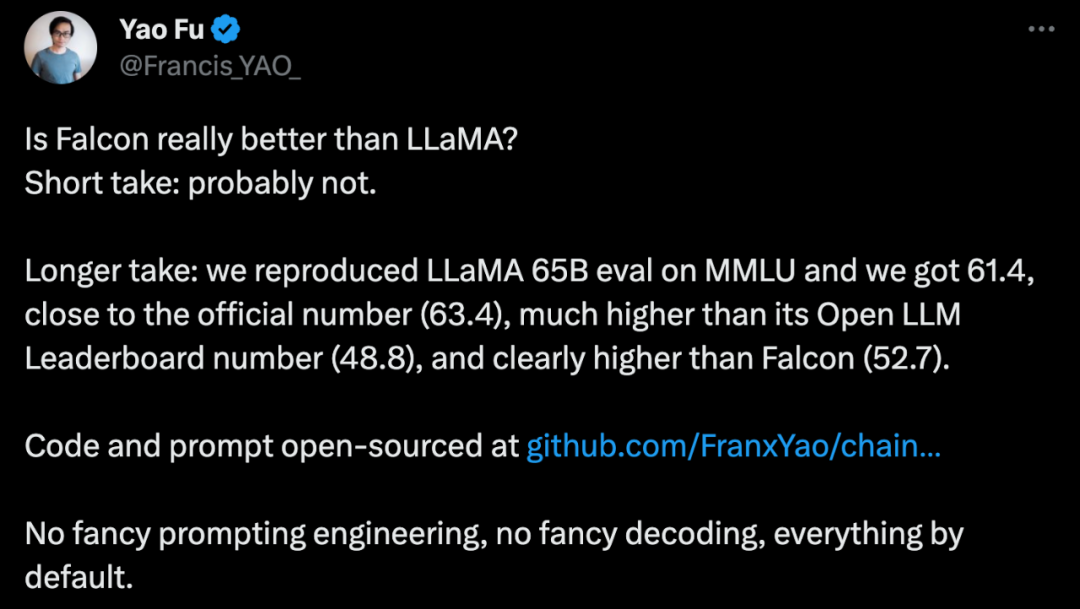 Falcon碾压LLaMa？Huggingface排行引争议，有人自发测评，结论却相反|许可|分数_新浪科技_新浪网