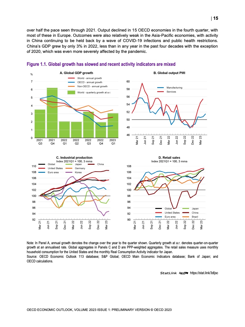 OECD：2023年全球经济展望报告–6月|全球经济|OECD_新浪科技_新浪网