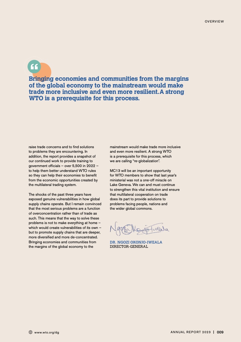 WTO：2023年年度世界贸易组织报告|世贸组织|世界贸易组织|WTO_新浪科技_新浪网