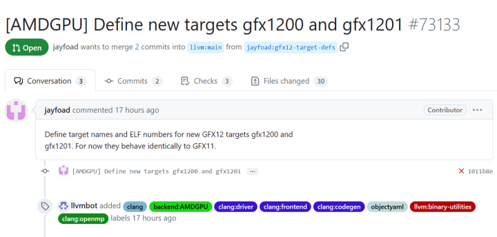 AMD RDNA 4 GPU现身Linux LLVM补丁 仅两款面向中低端|AMD|GPU|linux_新浪科技_新浪网