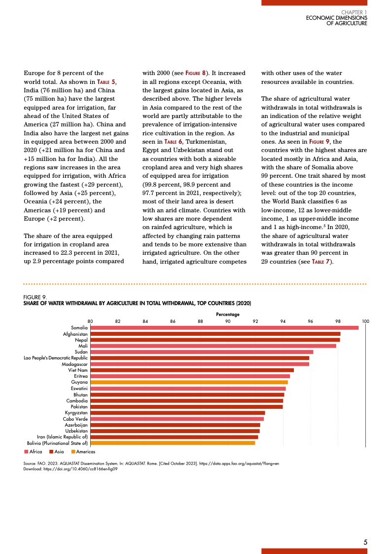 FAO：2023年全球粮食和农业统计年鉴|统计年鉴|亚洲|美洲_新浪科技_新浪网