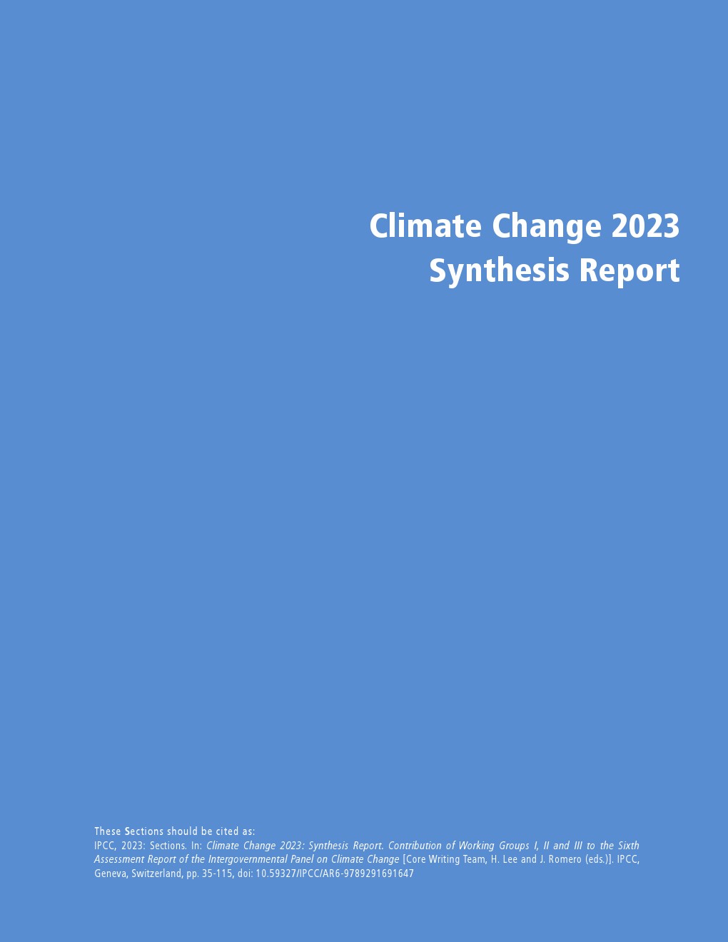 IPCC：2023年气候变化综合报告|气候变化_新浪科技_新浪网