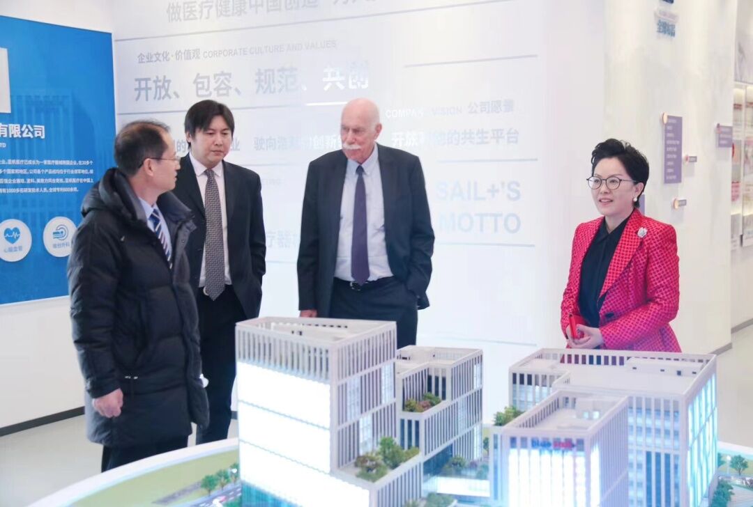 德国科学院院士Manfred Dietel教授，挪威科学院院士李培峰教授到访蓝帆医疗全球科创总部考察交流_新浪财经_新浪网
