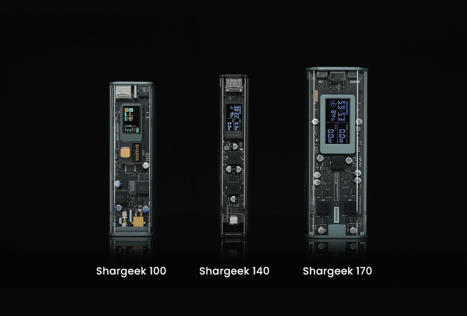闪极 Shargeek 140 移动电源海外开启众筹：20000mAh、140W 输出，79 美元起|移动电源|IT之家_新浪科技_新浪网