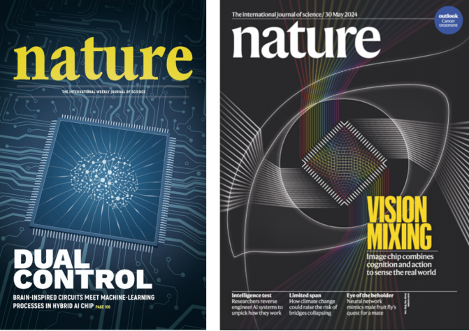 首款类脑互补视觉感知芯片诞生,中国类脑研究成果再登Nature封面|芯片|中国_新浪新闻