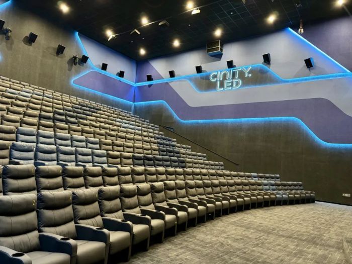 开业速报｜广东省首家CINITY LED影院惊艳启幕，16米LED影院显示屏点亮浪漫之城|广东省|影厅_新浪科技_新浪网