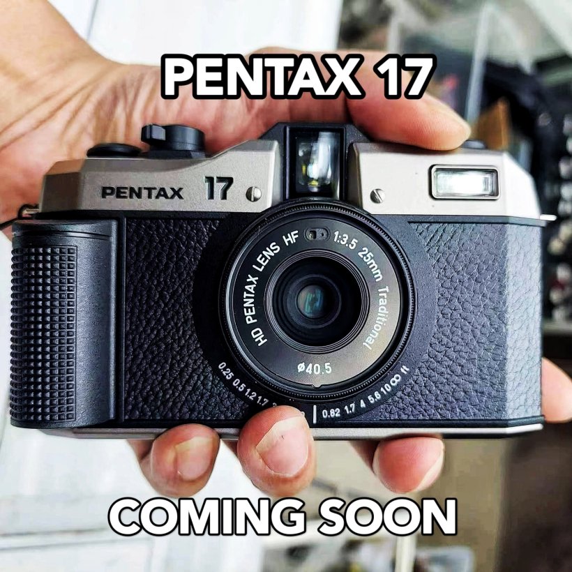 宾得全新半格胶片相机“PENTAX 17”有望明天发布，搭载 25mm F / 3.5 镜头|宾得|相机|理光_新浪科技_新浪网